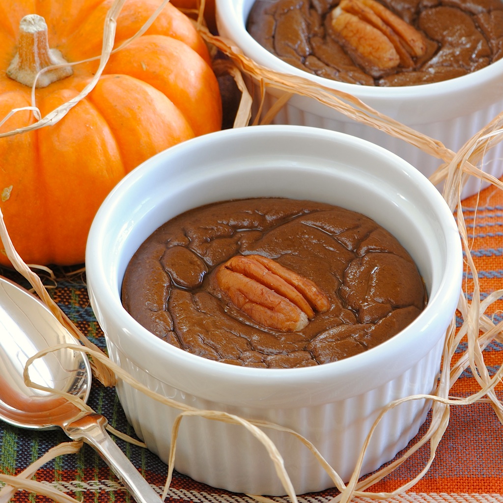 JULES FOOD...: Chocolate Pumpkin Pie...Gluten and Guilt Free