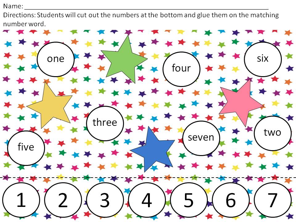 A number FREEBIE! | Mrs. Hodge's Kids