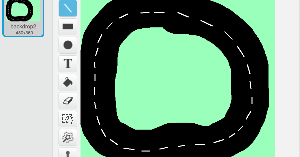 3º-TPR-programando con SCRATCH: Our first game: a car race!