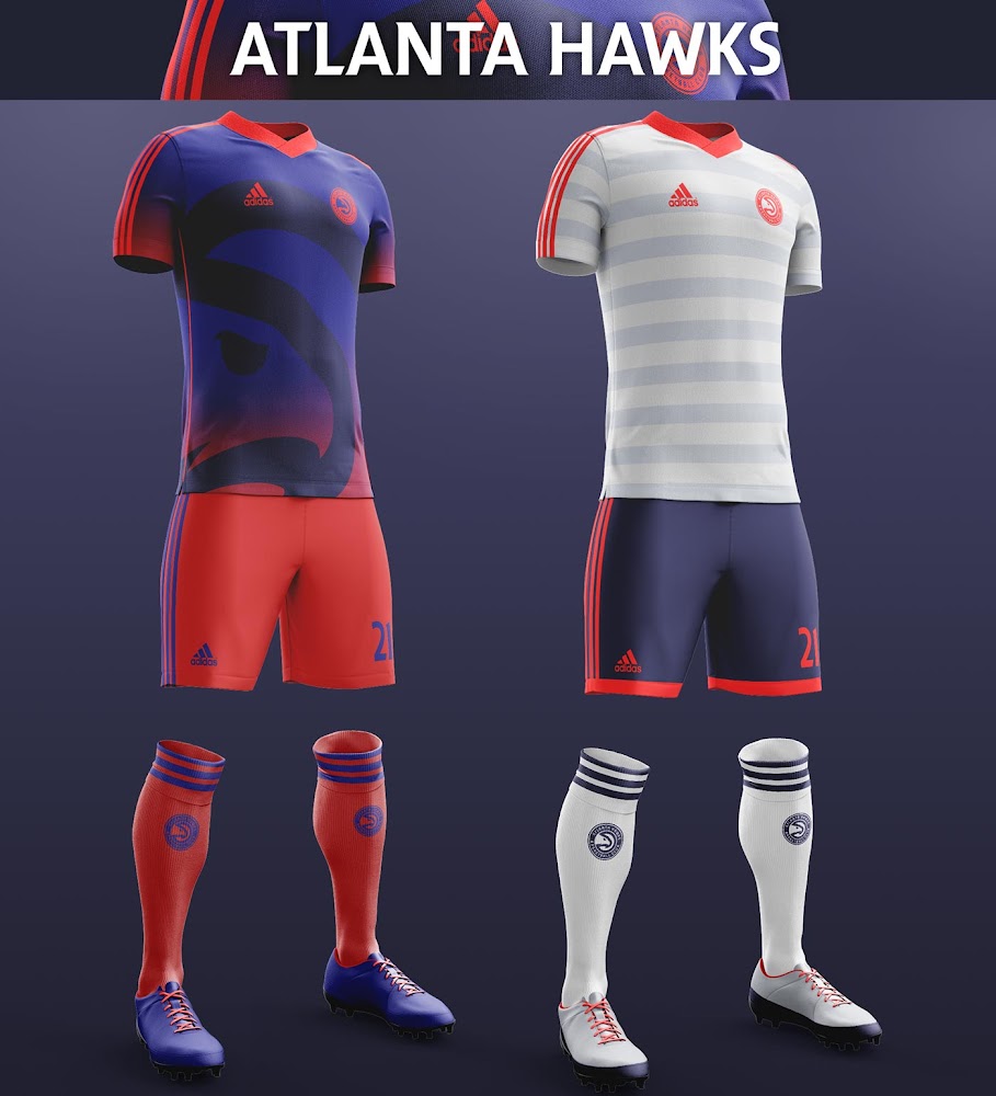 NBA Football Concept Kits Revealed - Footy Headlines