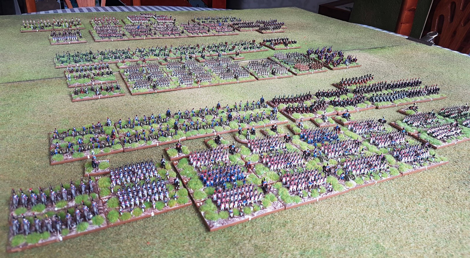 Yith's Wargaming Blog: 6mm Napoleonic Armies on Parade