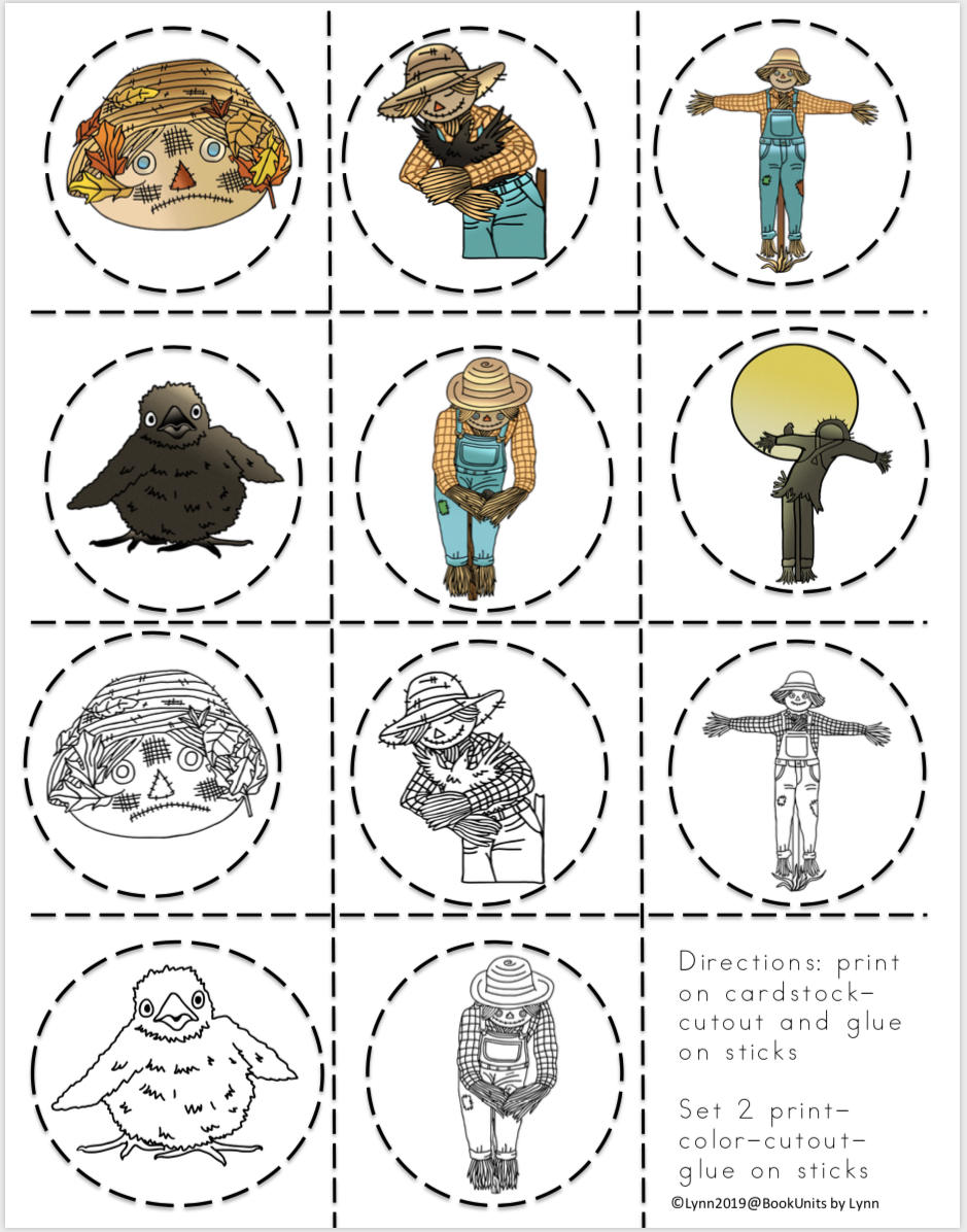 THE SCARECROW BOOK UNIT ~ Book Units by Lynn