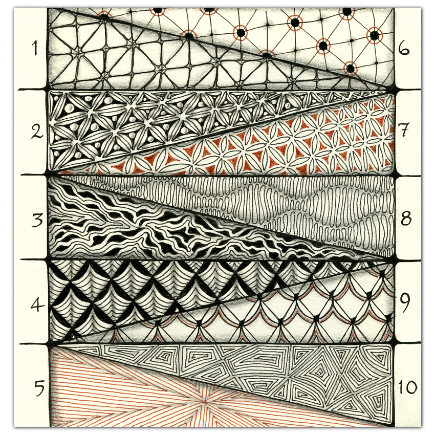 Time for Tangling: Zentangle® Project Pack No. 10: Zentangle Legend - Day 7