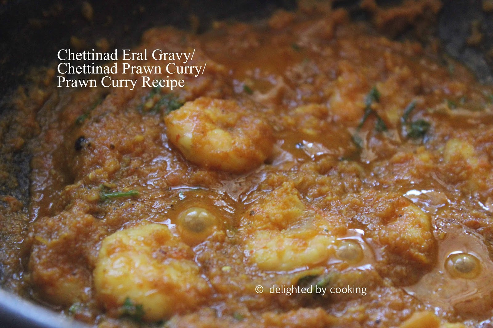 Chettinad Eral Gravy / Prawn Curry Recipe - Paperblog