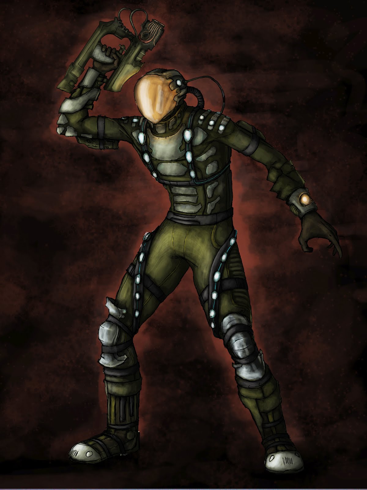 Raven0Code Designs: Character Design inspired by Dead Space