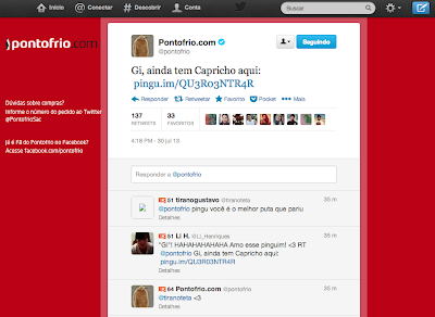 Os segredos do Pinguim do Ponto Frio nas redes sociais ~ Eduardo ...