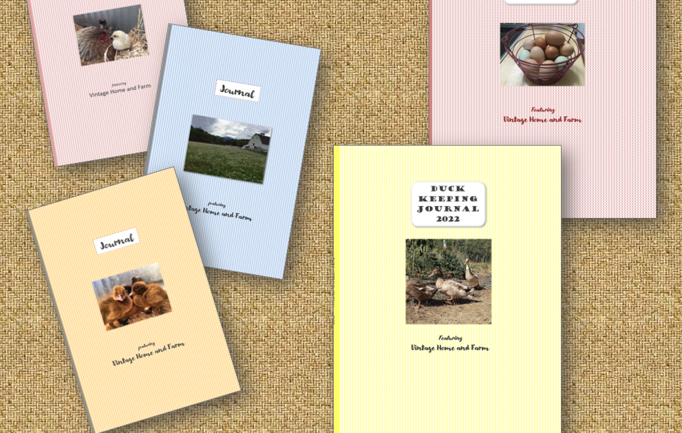 Now Available: More Farm Journals!