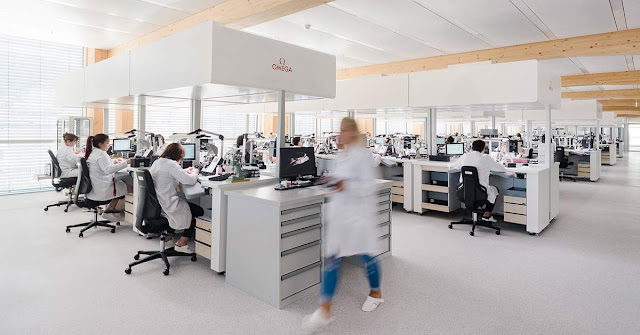 Our visit to the Omega manufacturing sites in Bienne and Villeret ...