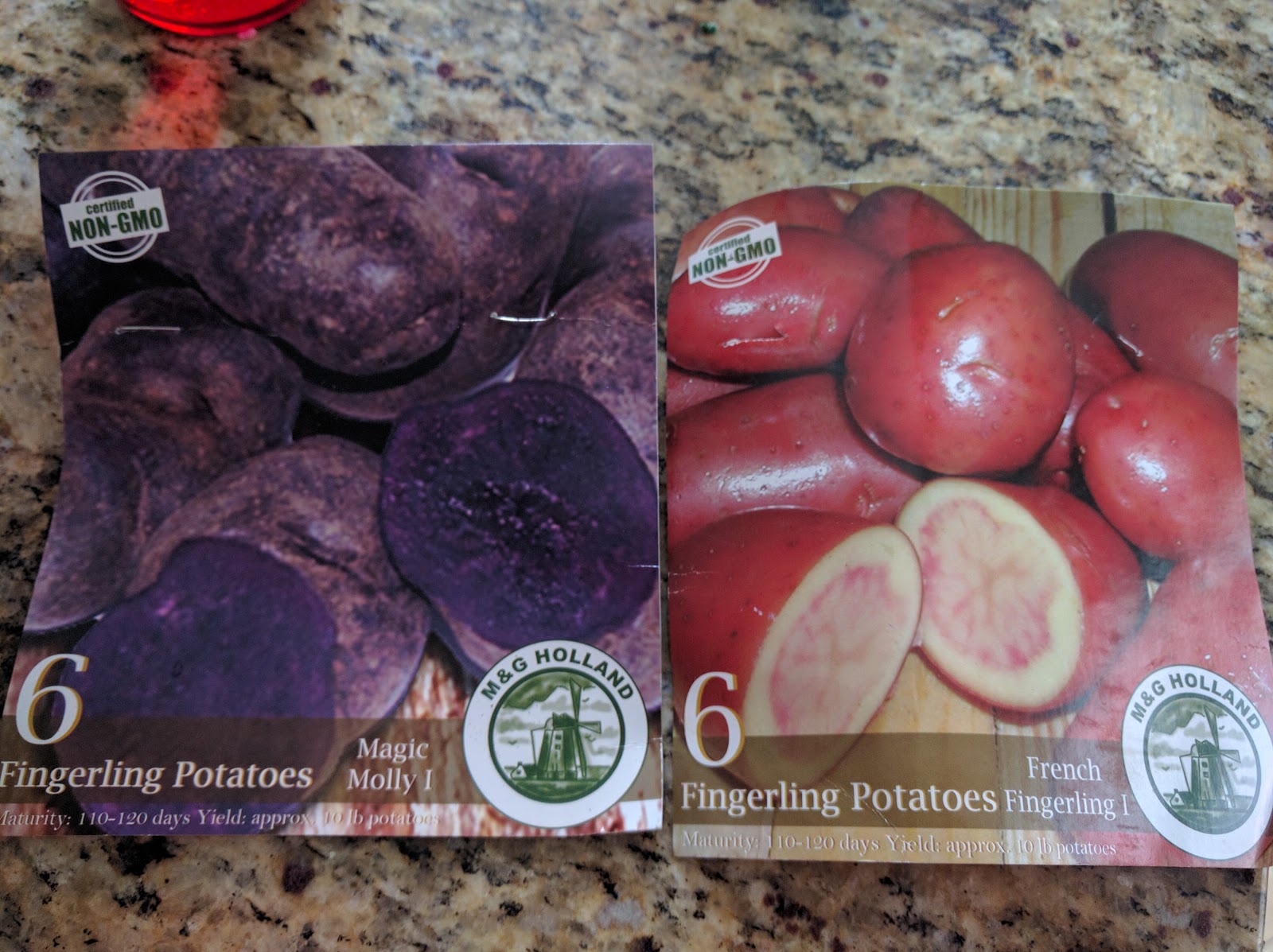 Two Fingerling Potato Varieties For 2016