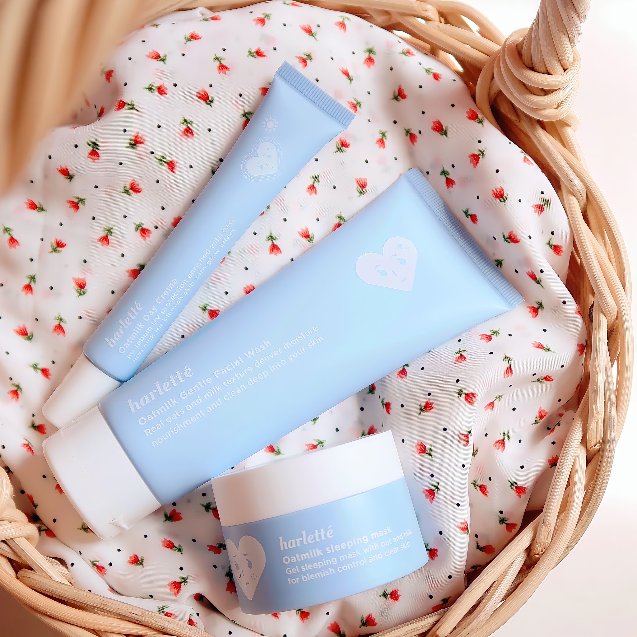 Harlette Beauty Oatmilk Series Review | Skincare untuk Kulit Sensitif ...