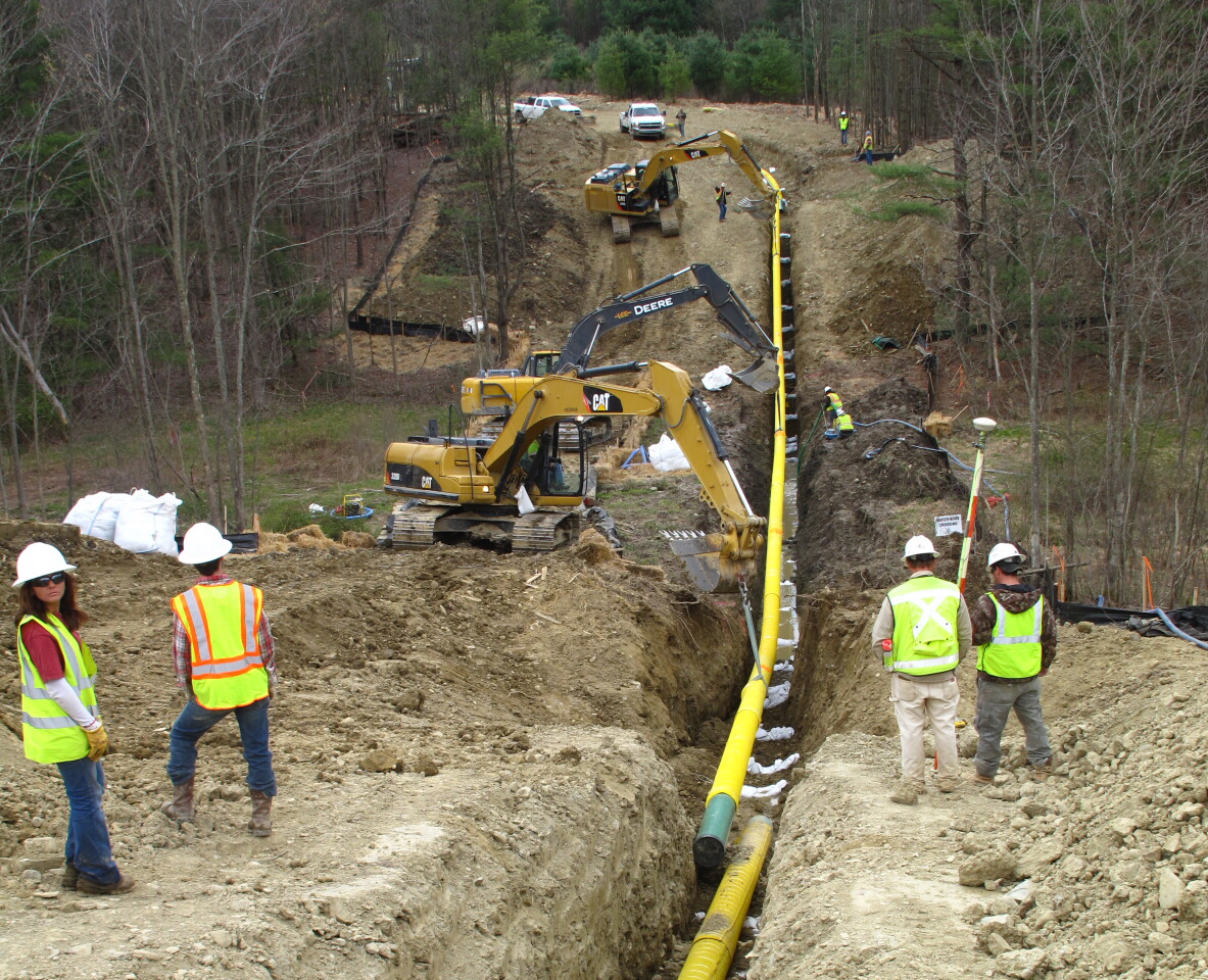 The Joyce Road Neighborhood: Pipeline Construction