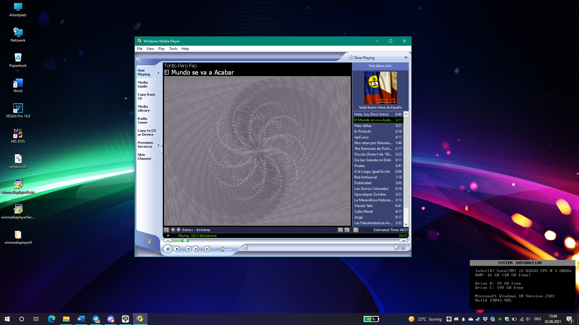 Reproductor de Windows Media 9 en Windows 10 (Y Windows 11) ~ El Rincón ...