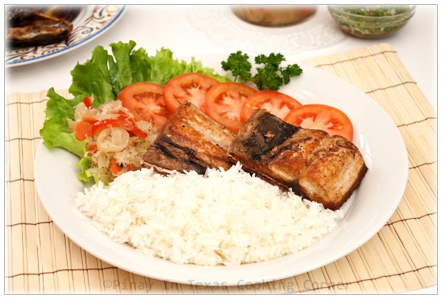 Pinay In Texas Cooking Corner: Daing na Bangus (Milkfish Marinated in ...