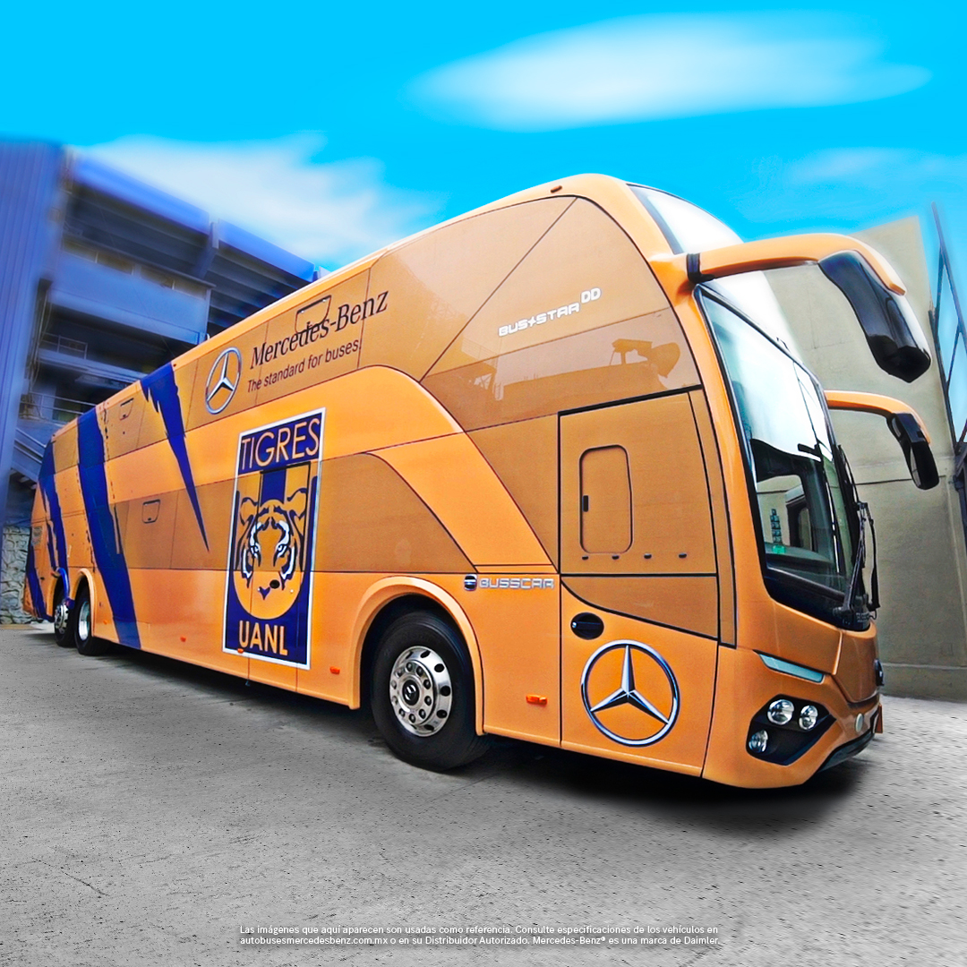 Mercedes-Benz Autobuses llega al volcán con el nuevo autobús que ...