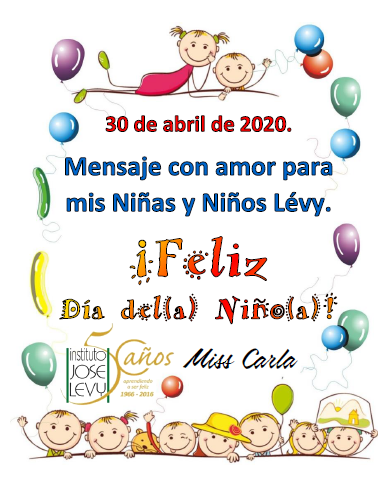 ENGLISH FIRST GRADE: Mensaje de Miss Carla