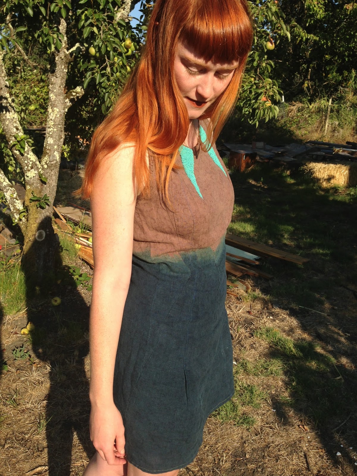 RACHEL ANNETTE BLODGETT: Indigo Summer Dresses
