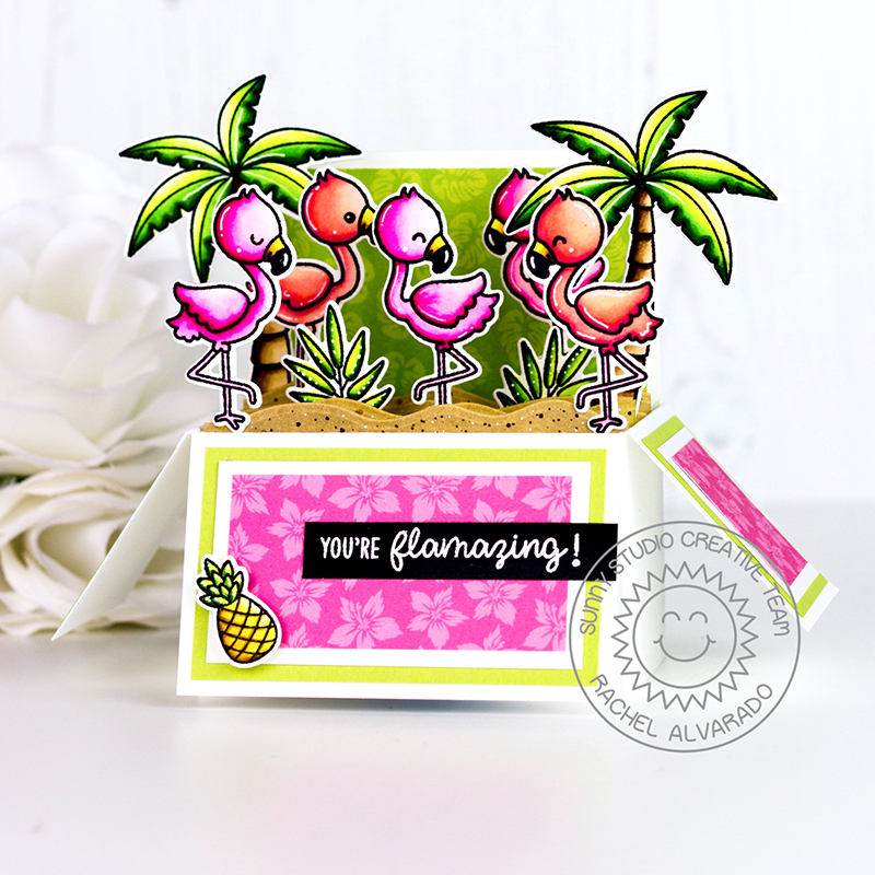 Sunny Studio: Fabulous Flamingos Cards with Lexa and Rachel