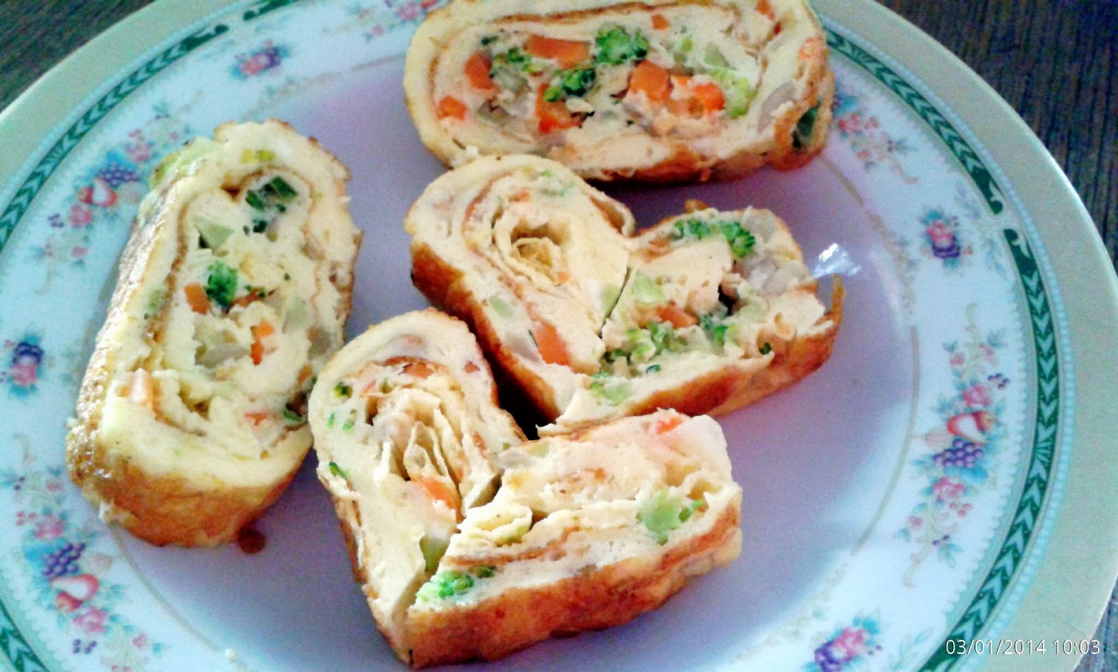 apa-apa JER.......: Resepi: Japanese Egg Roll