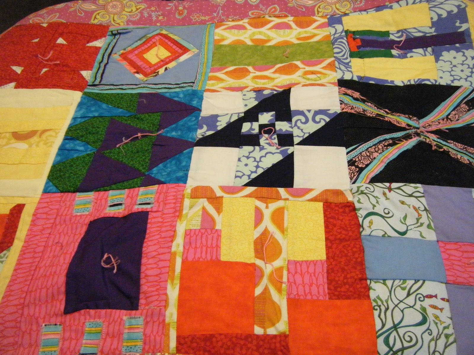 Sandra's Studio: Patchwork from Grade 8 students