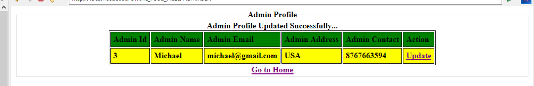 Online Food Ordering System Project using JSP and Servlet and MySQL