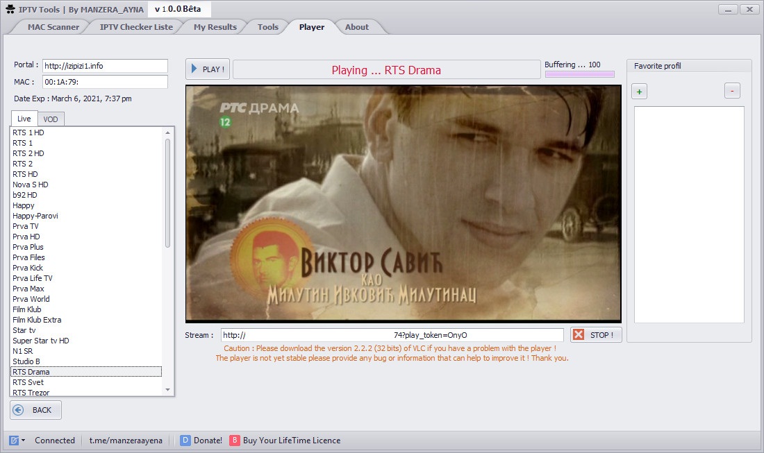 MAC Scanner by Revolution: IPTVTools By MANZERA AYENA v1 Cracked