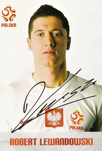 Autografy Tyśki: Robert Lewandowski