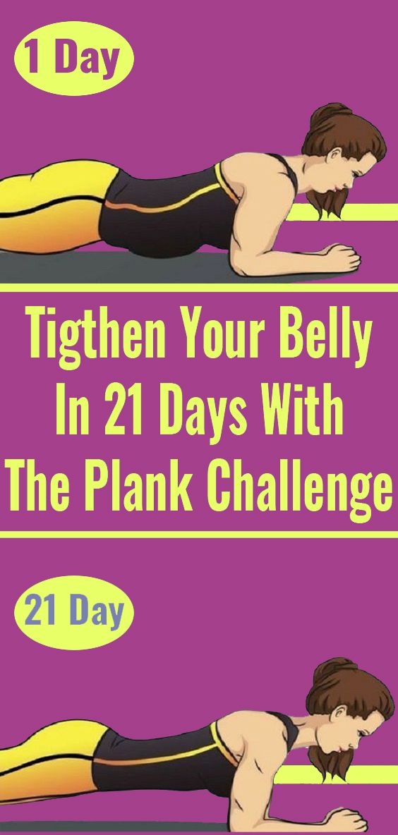 The Ultimate Plank Challenge For 21 Days To Get The Perfect Body ...
