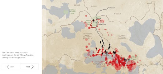 Maps Mania: Tracking Elephants Tusks with GPS