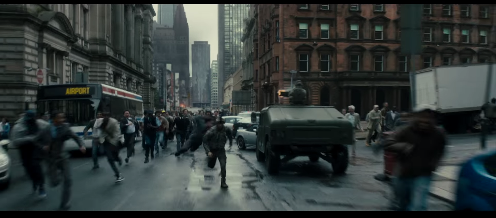 Ben Snape's AS media blog.: Opening sequence analysis - 'World War Z'