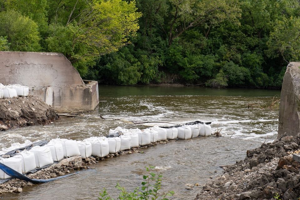 Industrial History: The 1910 4' Dam on the North Branch of the Chicago ...