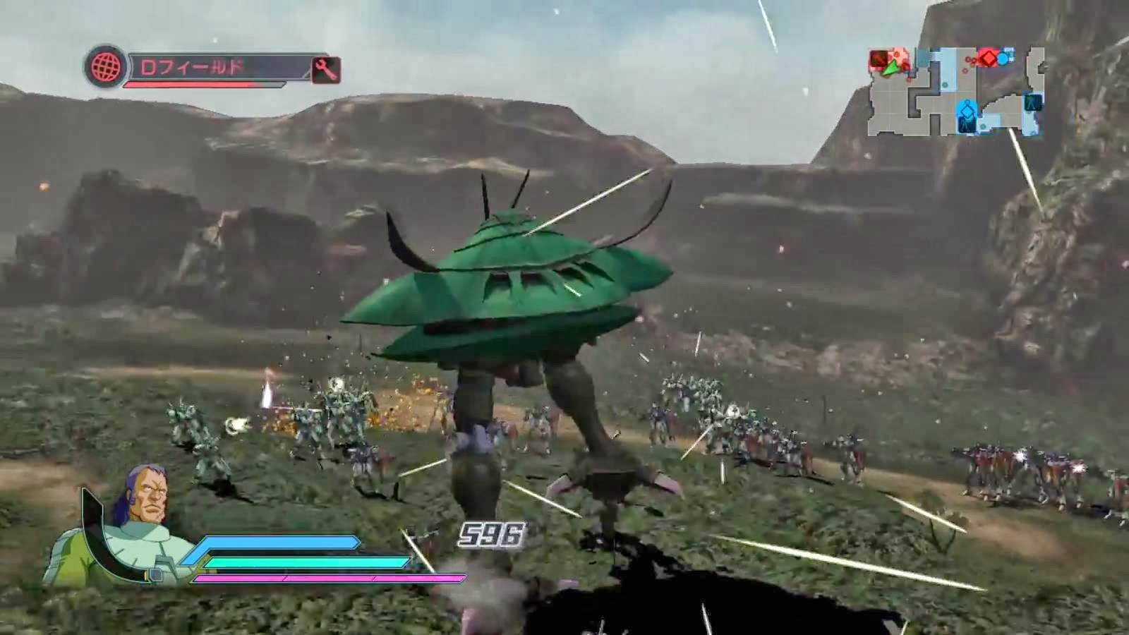 Shin Gundam Musou Big Zam Gameplay Preview by NBGI
