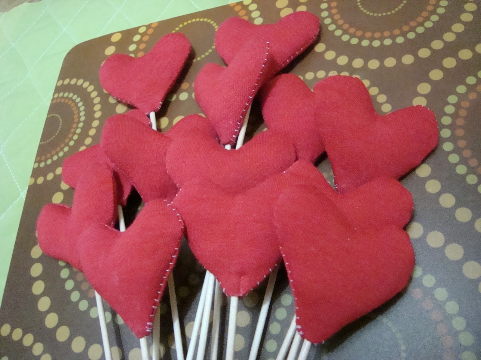 ARTE y SOUVENIR: PINCHES de FLORES Y CORAZONES!