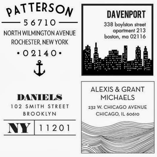 k a l a n i c u t: Personalized Ink Stamps From Paper Source