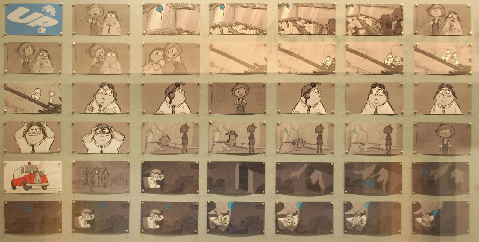 Living Lines Library: Up (2009) - Storyboards