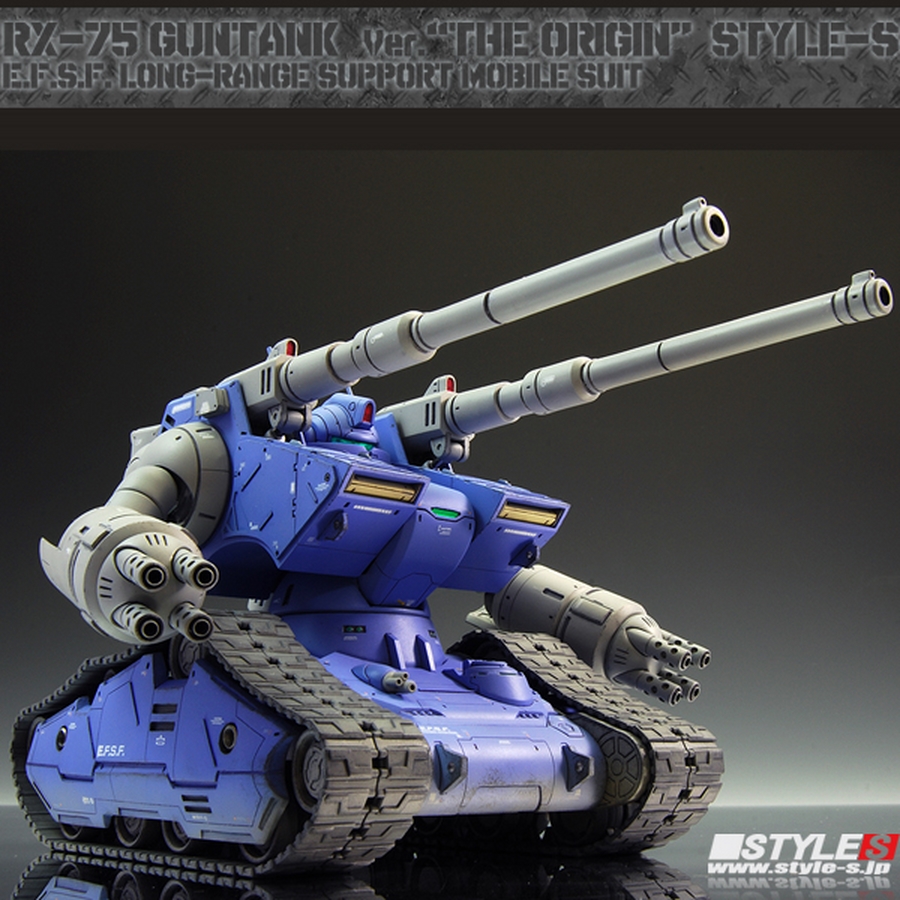 Custom Build: HG 1/144 Guntank Early Type "The Origin Ver." - Gundam ...