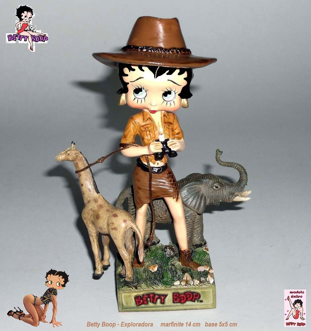 com o zé 3: Betty Boop Exploradora