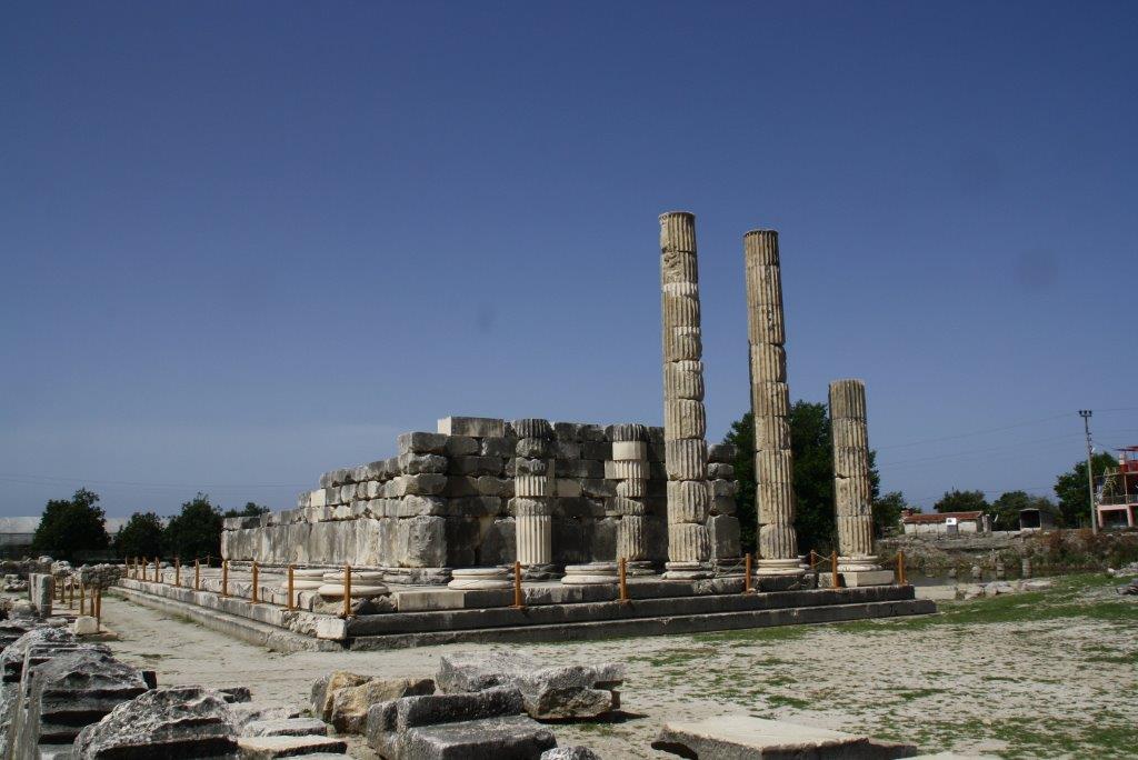 Greek Asia: THE ANCIENT GREEK TEMPLES OF LETO, ARTEMIS AND APOLLO IN ...