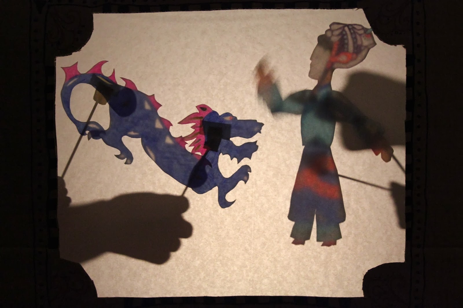 Marie's Pastiche: How to Make Chinese Shadow Puppets