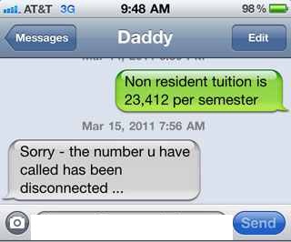 The number disconnected