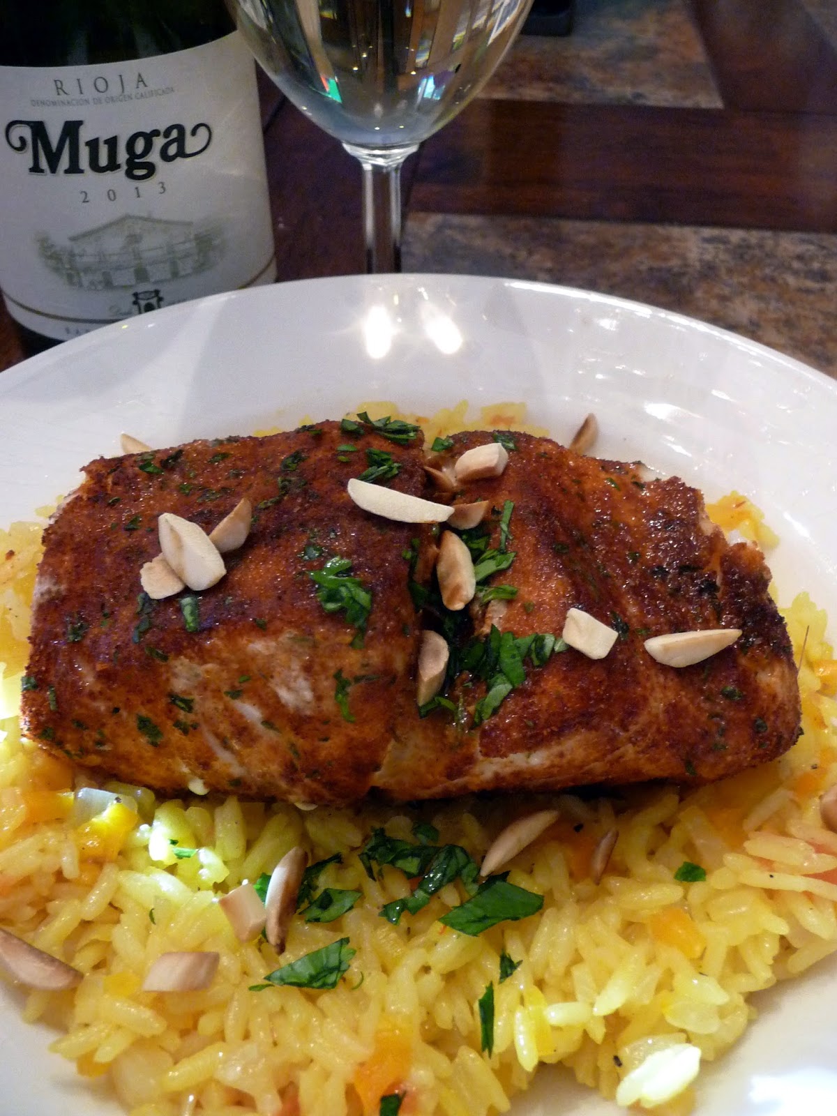 Chef Bolek: Spanish Black Grouper with Saffron Rice