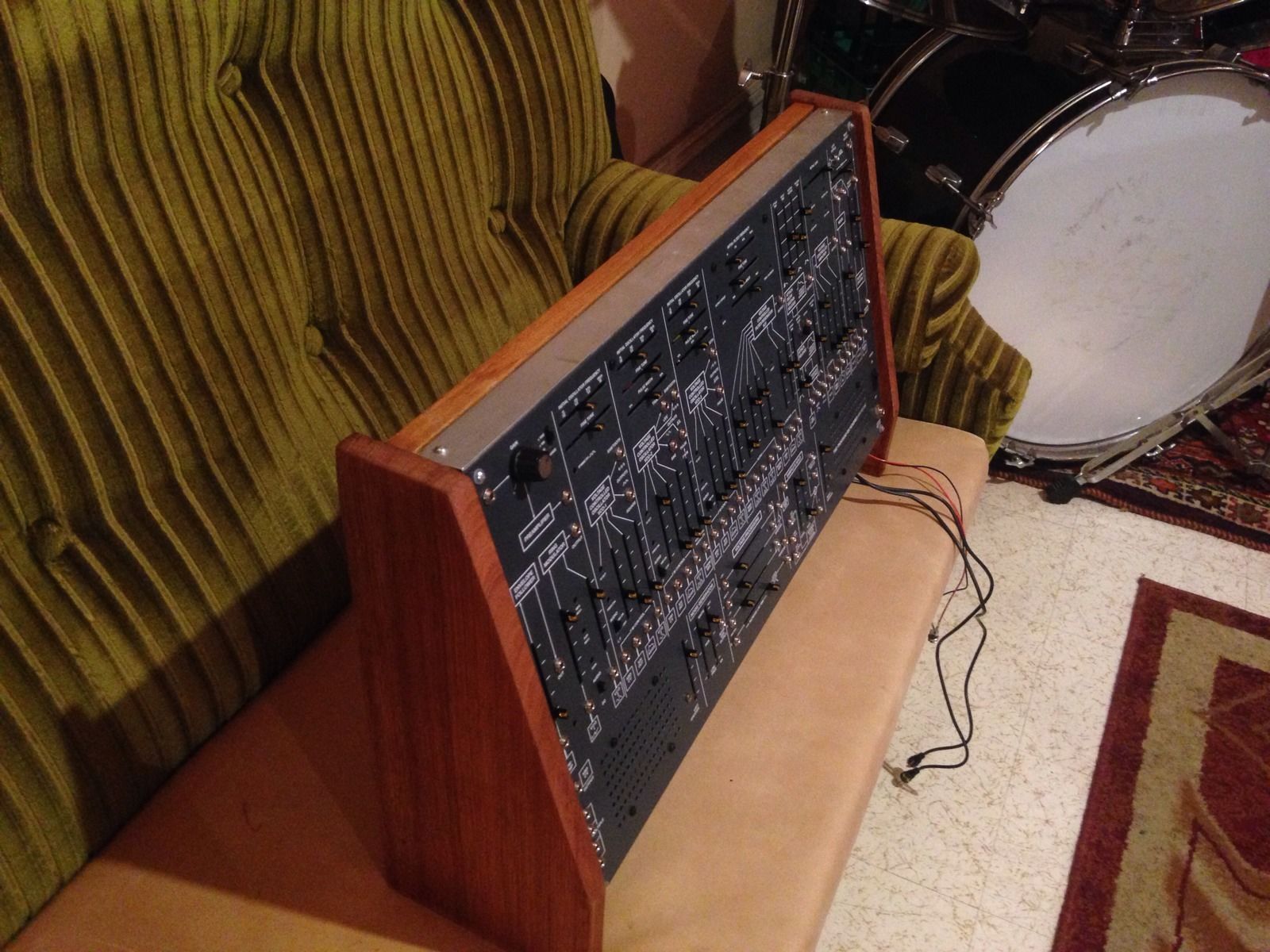 MATRIXSYNTH: TTSH Arp 2600 Analog Synth Clone V2 with Custom Wood Side ...