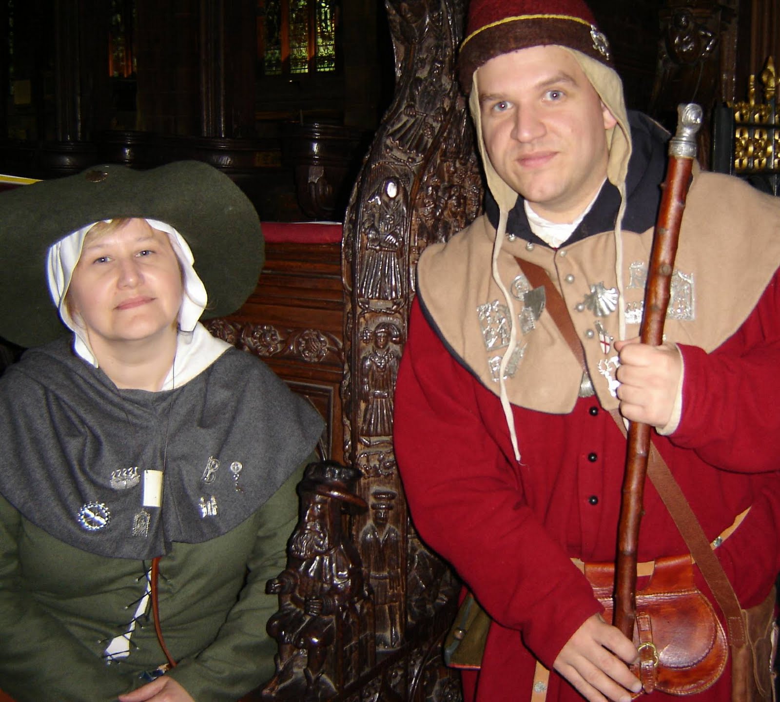 Pilgrims and Posies: The Pilgrim's Staff of Faith