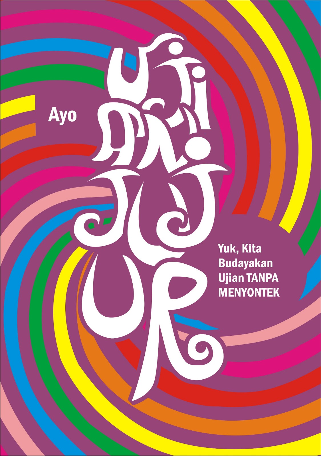 SMK TI Airlangga Samarinda: Nominator Design Poster Tema : "Ujian Jujur ...