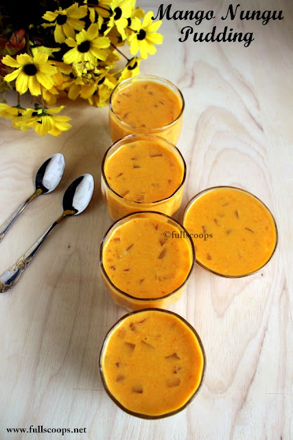 Mango Nungu Pudding | Mango Ice Apple Pudding ~ Full Scoops - A food ...