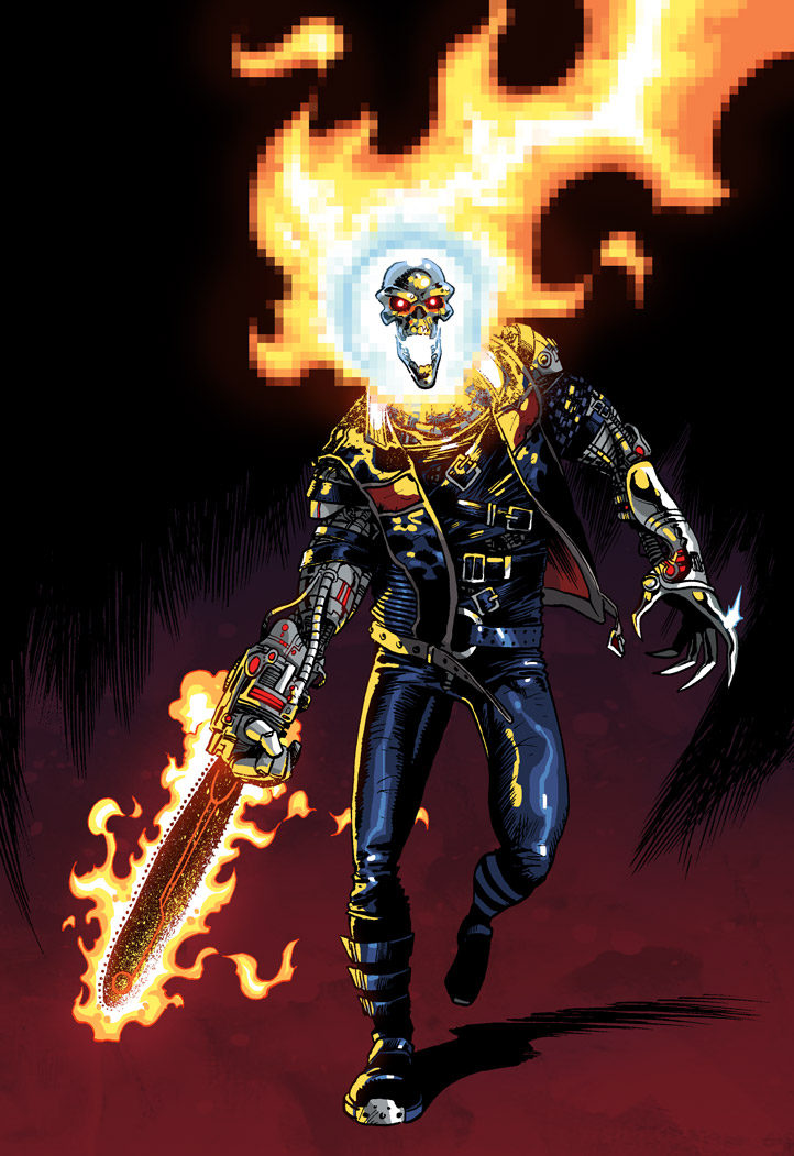 ilias kyriazis: Ghost Rider 2099