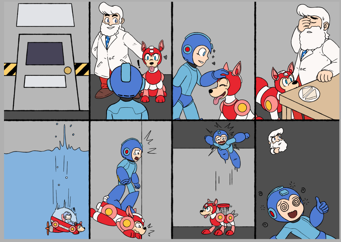 Mega Man World Comics: Project Rushed