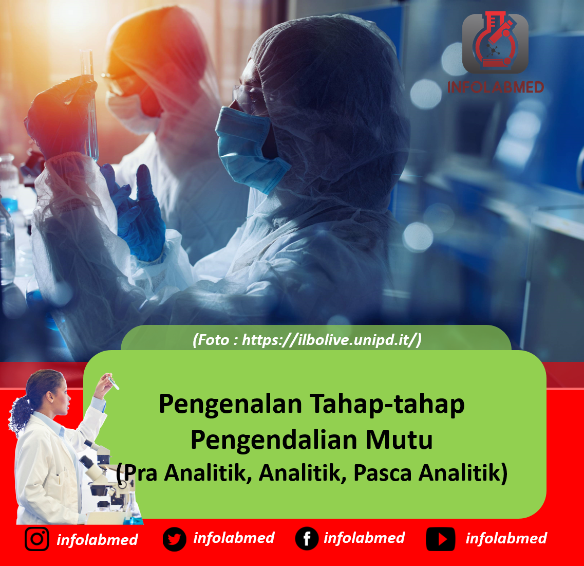 Pengenalan Tahap-tahap Pengendalian Mutu (Pra Analitik, Analitik, Pasca ...