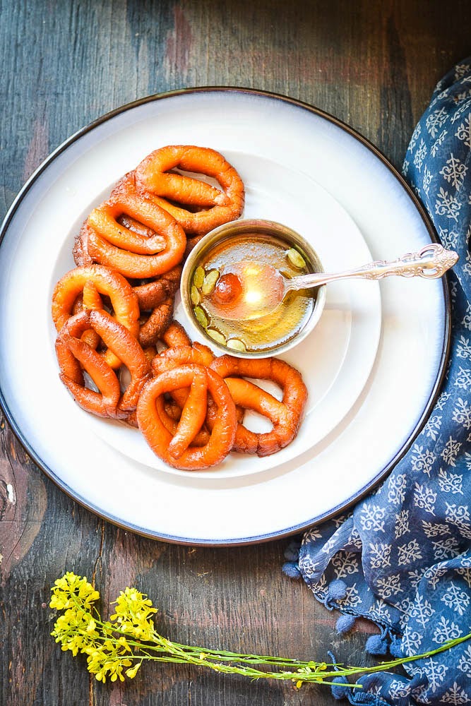 Mix and Stir: Channar Jilipi ( Jalebi made with Indian Cottage Cheese )