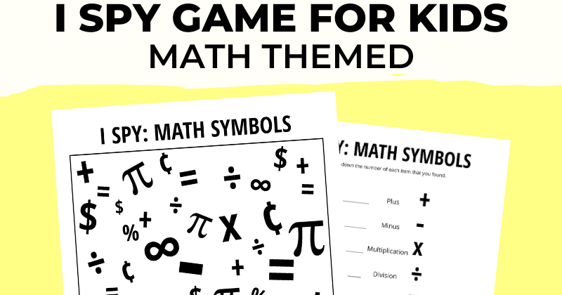 Math Themed I Spy Game {Free Printable for Kids} | And Next Comes L ...