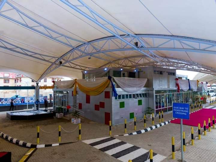 Pictures: Sanwoolu Commissions Ultra Modern Yaba Bus Terminal